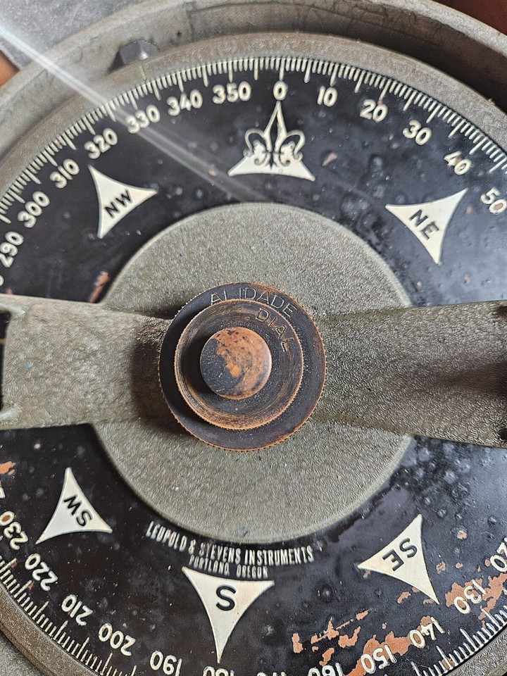 Vintage WWII Leupold & Stevens Pelorus Nautical Maritime Ship Boat ...