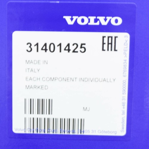 NEW VOLVO S60 MK2 ENGINE V-RIBBED BELT SET 31401425 | eBay