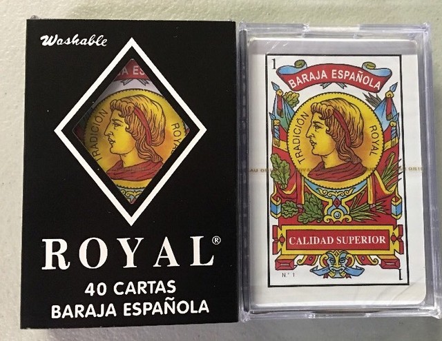 Baraja Espanola - 40-Cartas, Super Plastificada Spanish Playing Cards ...