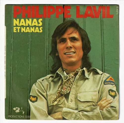 Philippe Lee Vinyl 45 RPM Nanas And - On Est Bien To Soleil - Barclay ...