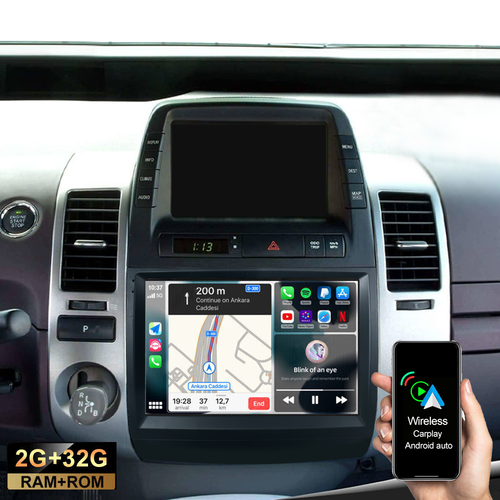 For 2003-2009 Toyota Prius Android 13.0 Car Radio GPS Navi Wifi Apple ...
