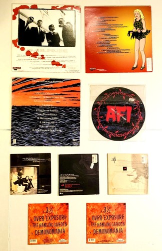 RARE HUGE AFI Vinyl Record Collection! Limited Edition Colored 45s ...