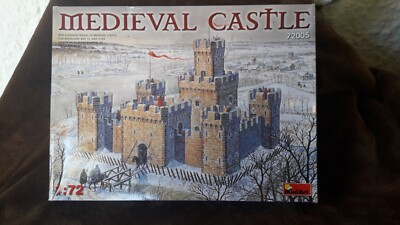 1/72 MINIART MEDIEVAL CASTLE NEW IN BOX MODEL FOR BUILDING REF. 72005 ...