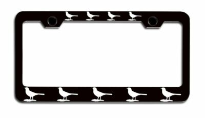 BIRDS Logo Steel License Plate Frame. CAN PERSONALIZE | eBay