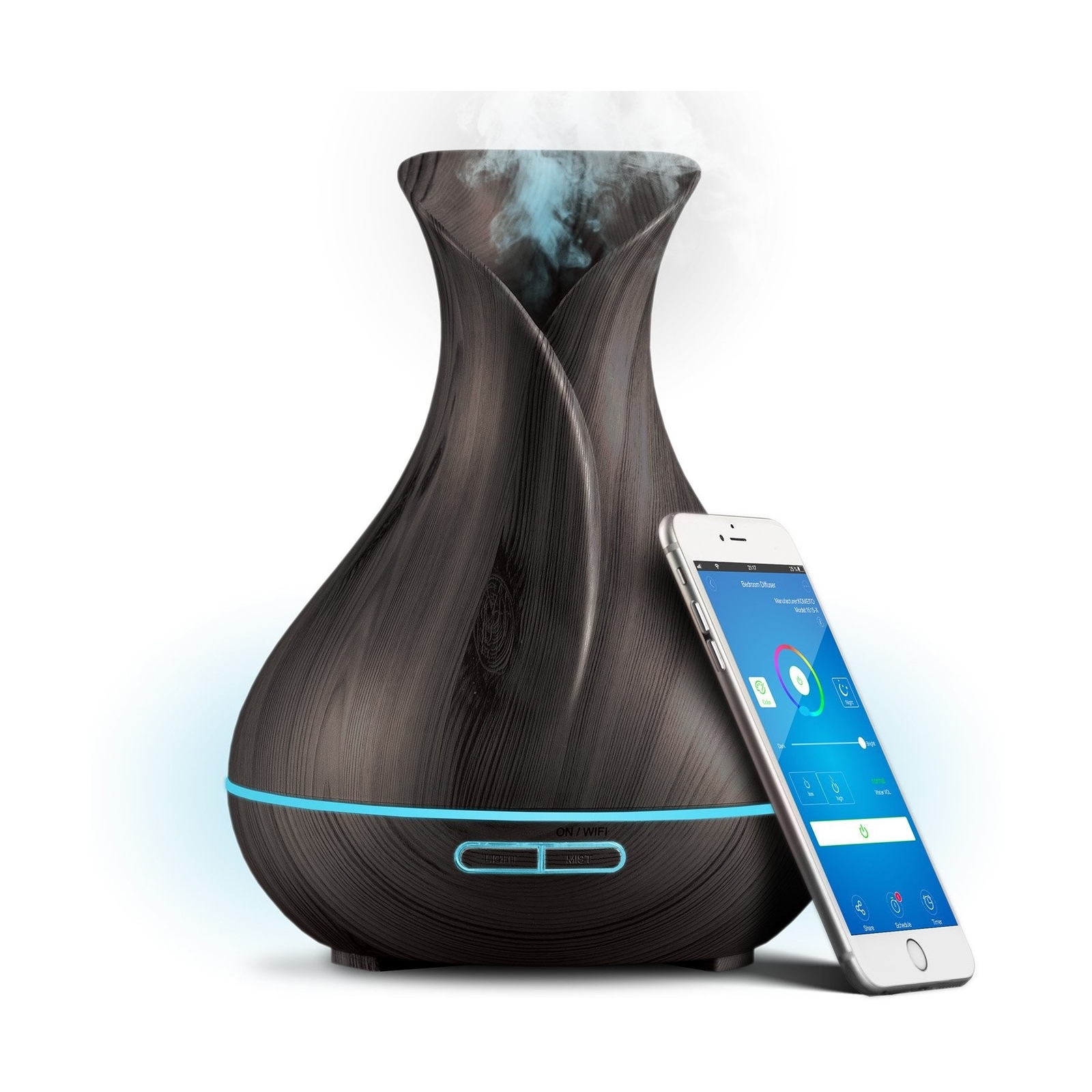 Smart WiFi Wireless Essential Oil Aromatherapy 400ml Ultrasonic ...