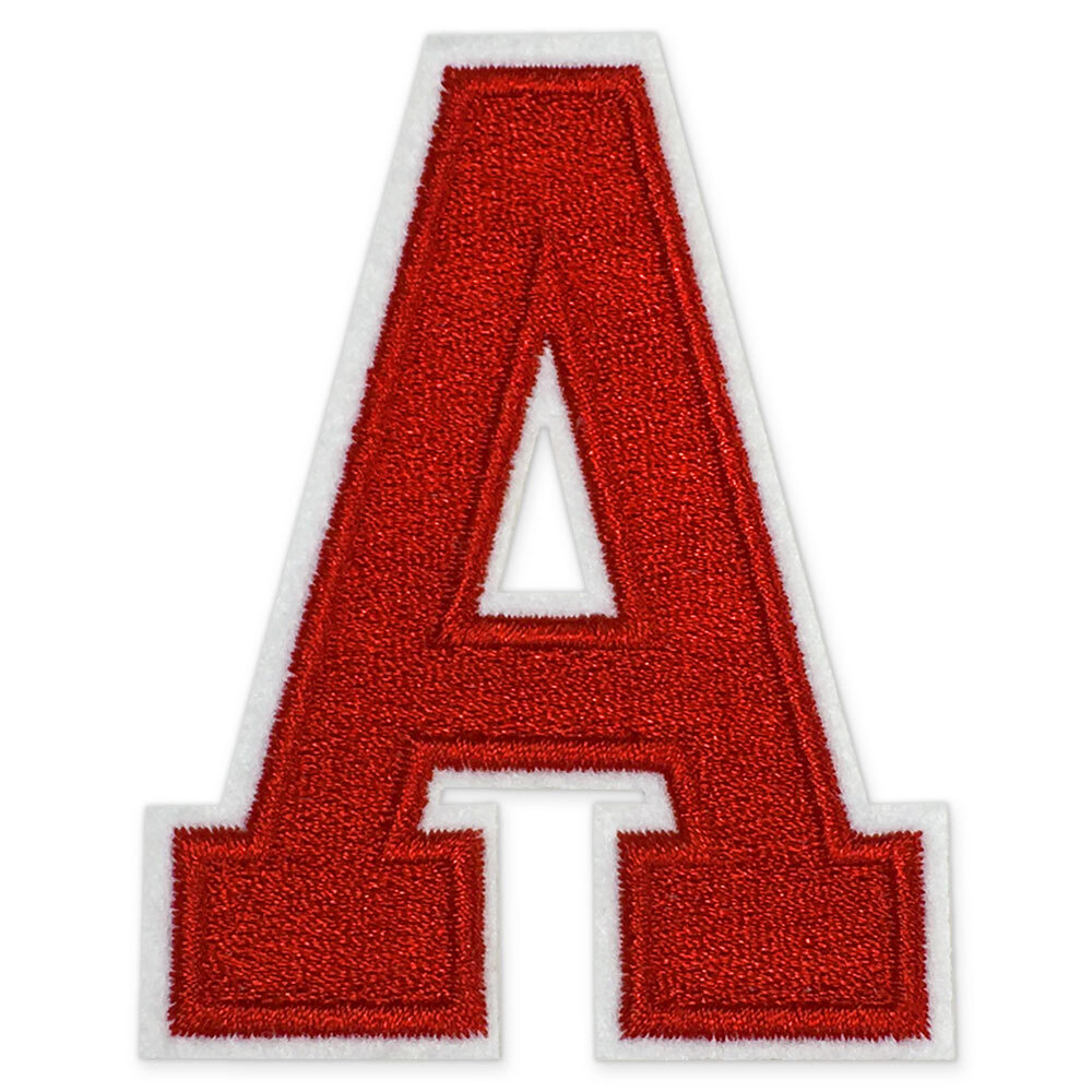 Embroidered Letter Patches Excefore Patches For Clothing, Letter