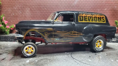 1/25 BUILT MODEL CAR Chevrolet CLASSIC Street Machine 54 DELIVERY PANEL ...