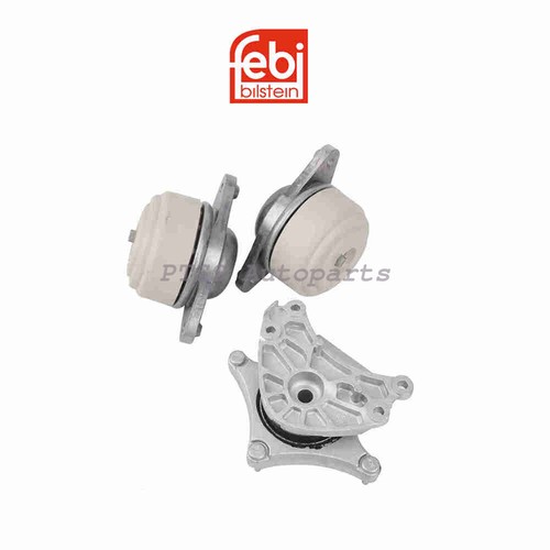 FEBI Engine Motor Mounts & Transmission Mount for Mercedes C300 C350 ...