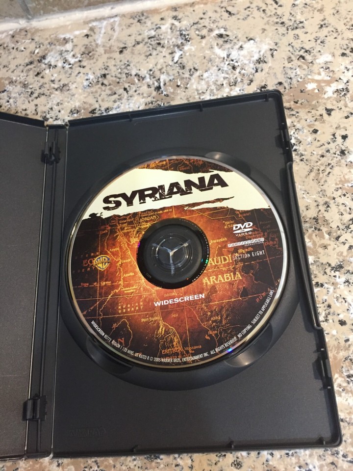 Syriana DVD /George Clooney, Matt Damon / Ships Same Day with Tracking ...