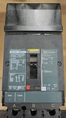 New Square D Powerpact 100 AMP I-Line Circuit Breaker 600 VAC 3 Pole ...