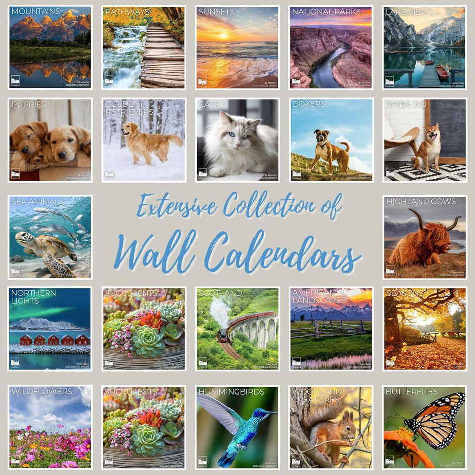 Bearded Men Wall Calendar 2026 | 12" x 24" Open | Hot Guy Calendar ...