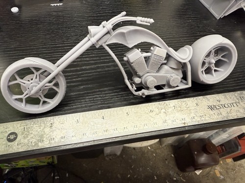 1/12 3d 12k Printed Custom Chopper Kit | eBay