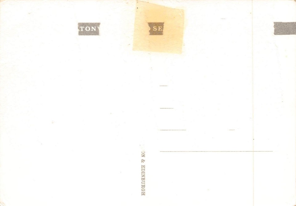 Floral Clock Princes Street Gardens Edinburgh Whiteholmes Postcard (A98 ...