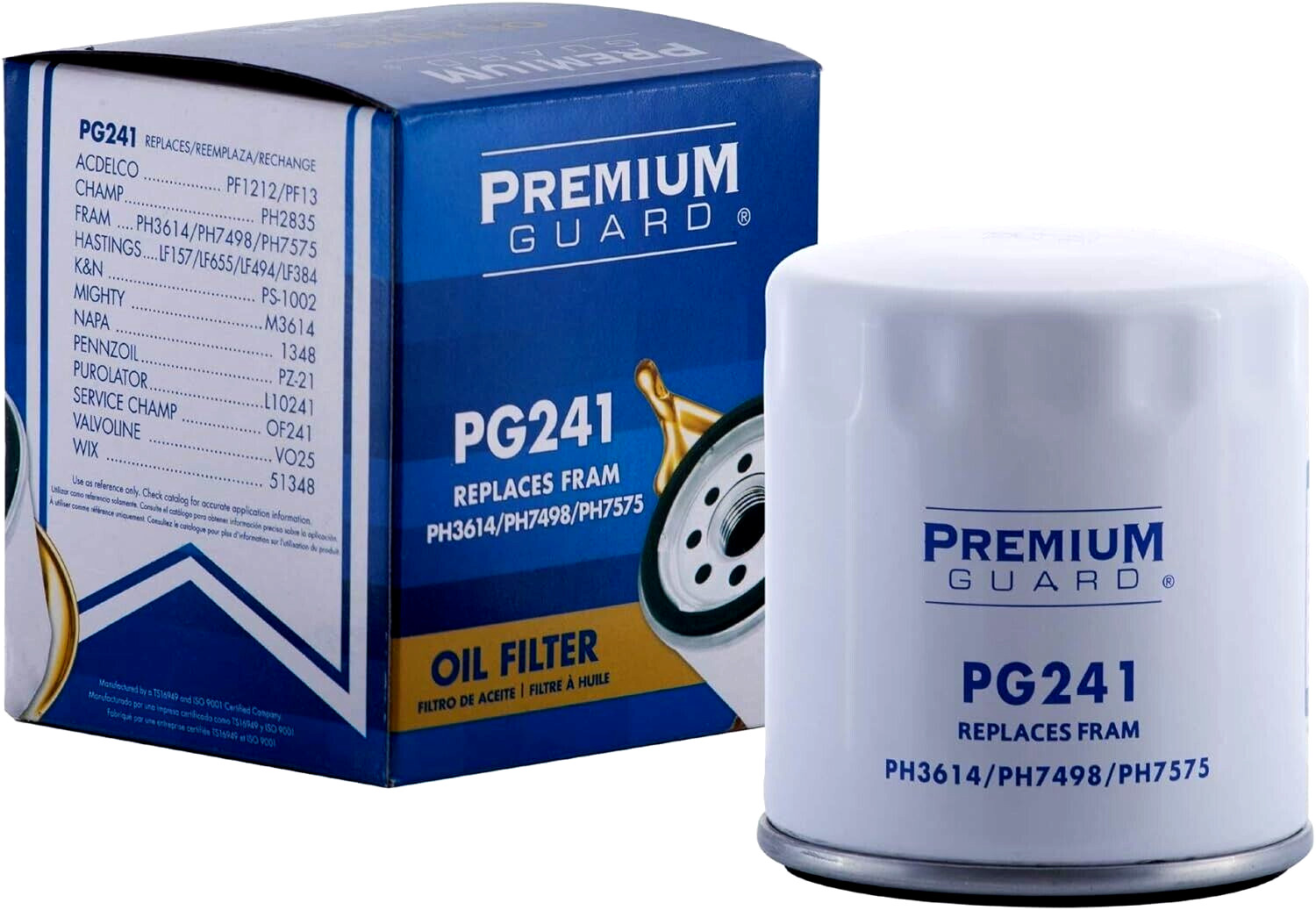 Fram PH3614 - cross reference oil filters | oilfilter-crossreference.com