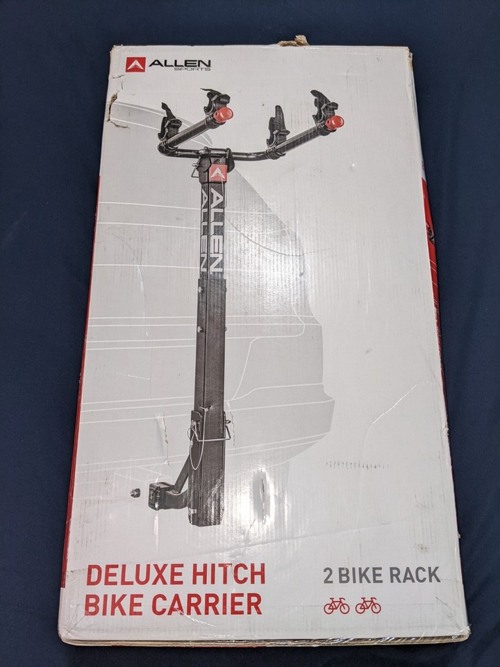 Allen Sports Deluxe 2-Bicycle Hitch Mounted Bike Rack Carrier 522RR | eBay