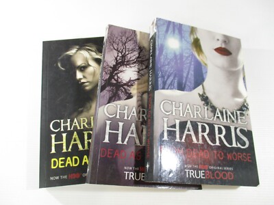 Charlene Harris 3 Novels from The Sookie Stackhouse Series Paperback | eBay