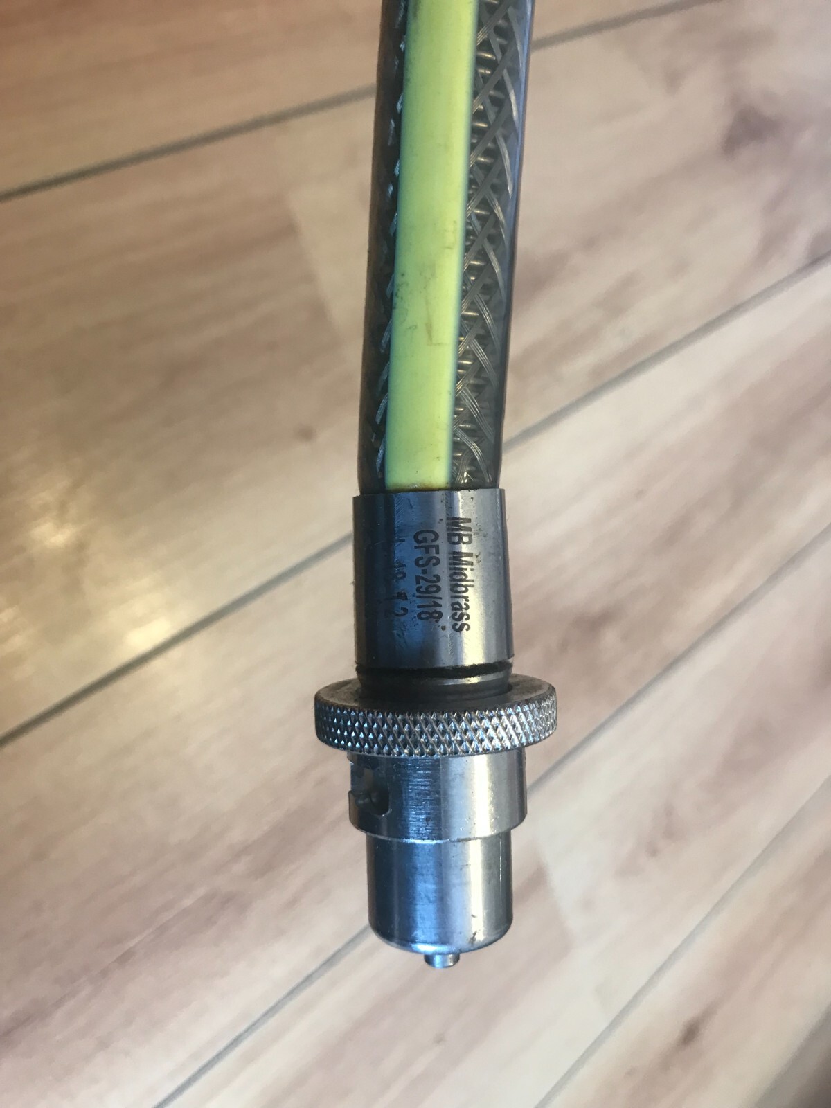 Oven Cooker Gas Pipe Hose Bayonet Straight Connector 3ft 6in x 1/2 ...