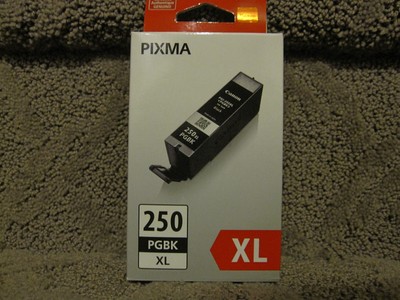 Canon PGBK-250XL Black Ink Cartridge Genuine # PGBK 250XL 250 6432B001 ...