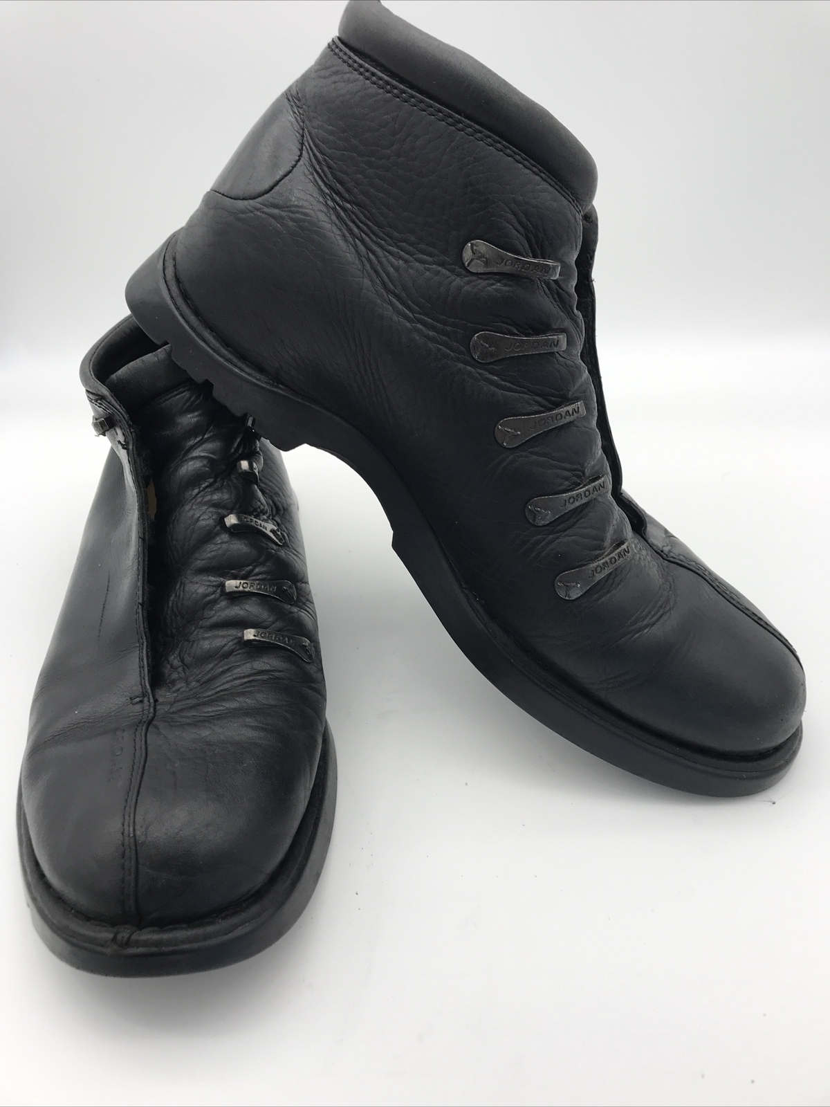 2002 Vintage Nike Air Jordan Jumpman Two 3 Profiler Leather Boots sz 10 ...