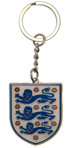 England FA Crest Keyring Official Merchandise Three Lions Football Gift ...