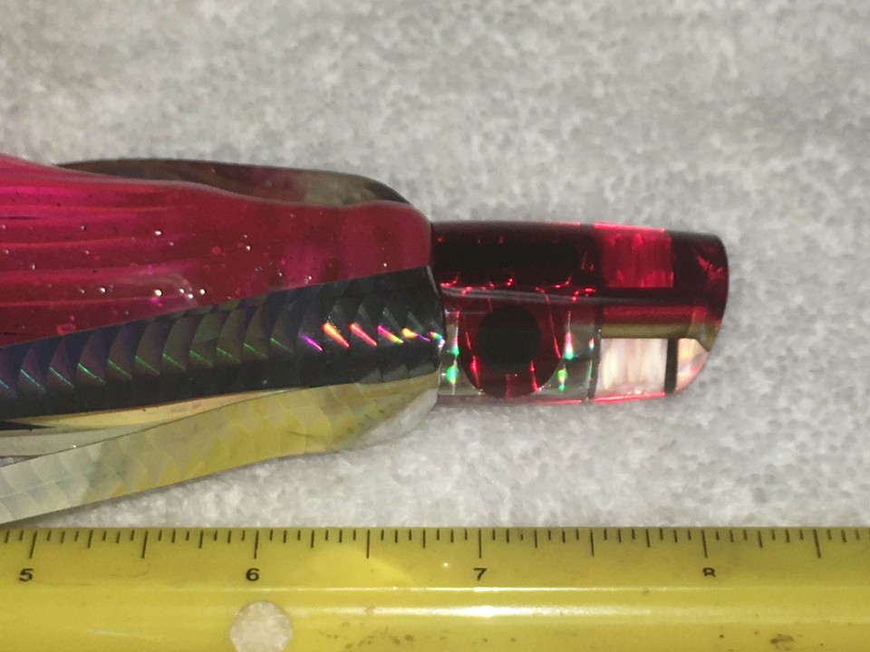 7" New Series Angle (NSA) Red Back with Red Eye Pink/YS | eBay