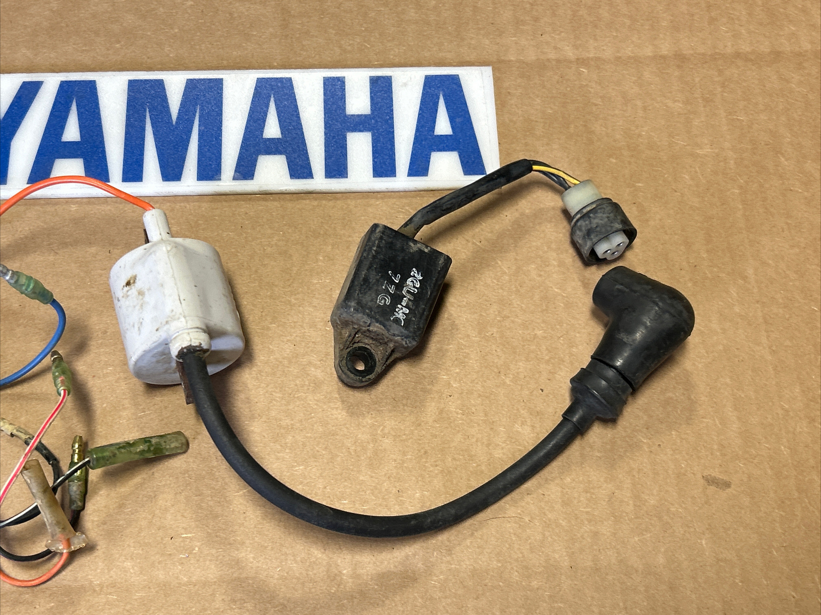 1988-1995 Yamaha Blaster Ignition Coil CDI Box Voltage Regulator ...