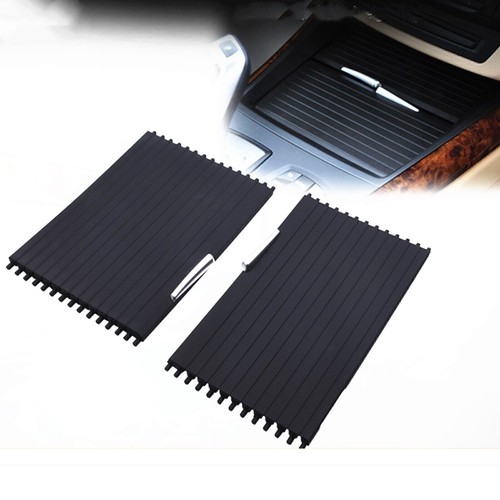 Black Car Center Console Cup Holder Roller Trim For BMW X5 X6 E70 E71 ...