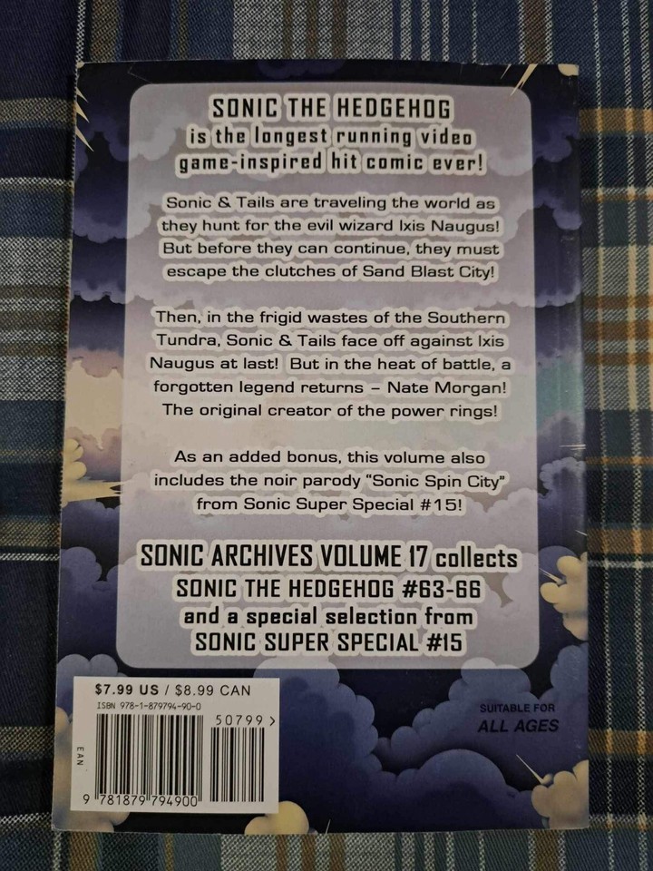 Sonic The Hedgehog Archives Vol 17 Tpb Graphic Novel | eBay