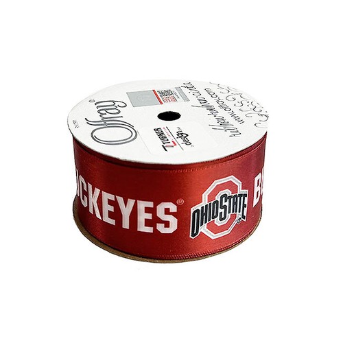1.5" Ohio State Buckeyes Ribbon, Officially Licensed Offray Ribbon - | eBay