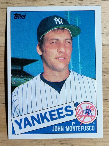 1985 Topps #301 John Montefusco | eBay
