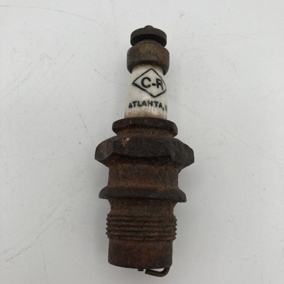 VINTAGE RARE C-R Charles Rentz Spark Plug 7/8 inch Old Ford Memorabilia ...