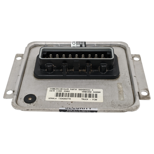 02-05 DODGE RAM 1500 FCM BCM FRONT BODY CONTROL MULTIFUNCTION MODULE ...