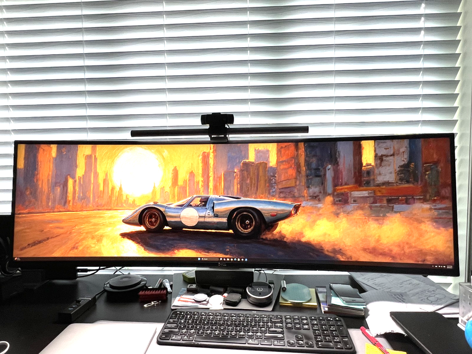 Dell UltraSharp U4919DW 49" 32:9 QHD LED Curved Monitor - Black | eBay