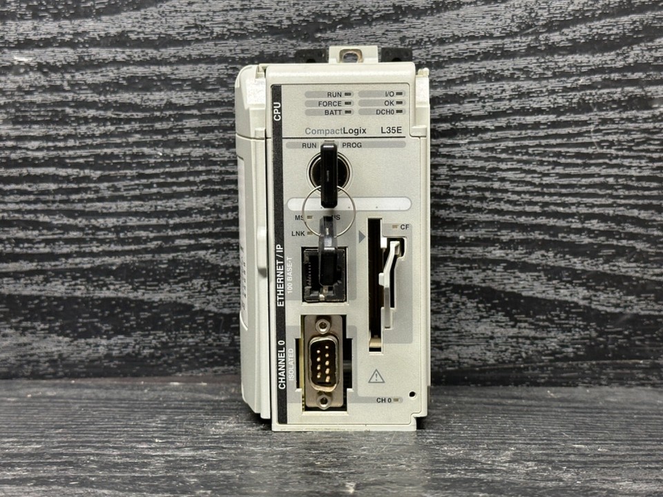 Allen Bradley 1769-L35E B FW 1.17 CompactLogix Controller Logix L5335E ...