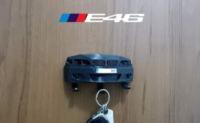BMW E46 Key Holder Organizer Real Decor Gift for him Custom Wall Steel ...