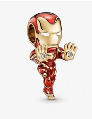 Pandora Marvel The Avengers Iron Man Charm #760268C01 | eBay
