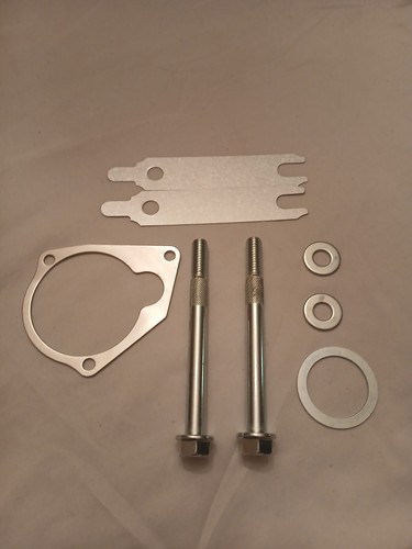 Mini Starter Shim Kit Stud Bolt Chevy SB BB Correct Bolts SBC BBC 350 ...