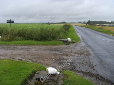 Photo 6x4 Road to North Water Bridge North Craigo Road to North Water ...