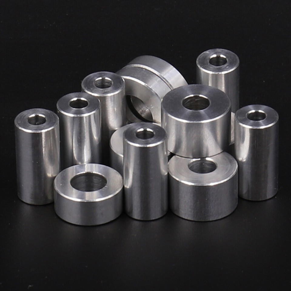 M10 M12 M14 M16 Aluminium Standoff Spacer OD 24mm Round Spacer bushing ...