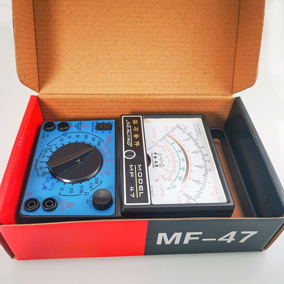 MF47 Analog Multimeter mit Kapazitätsfunktion für studentische ...