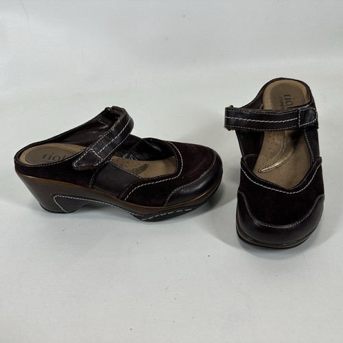 RIALTO Comfort Mystical Suede Mary Jane Womens Size 6 Shoes Clogs Mules ...