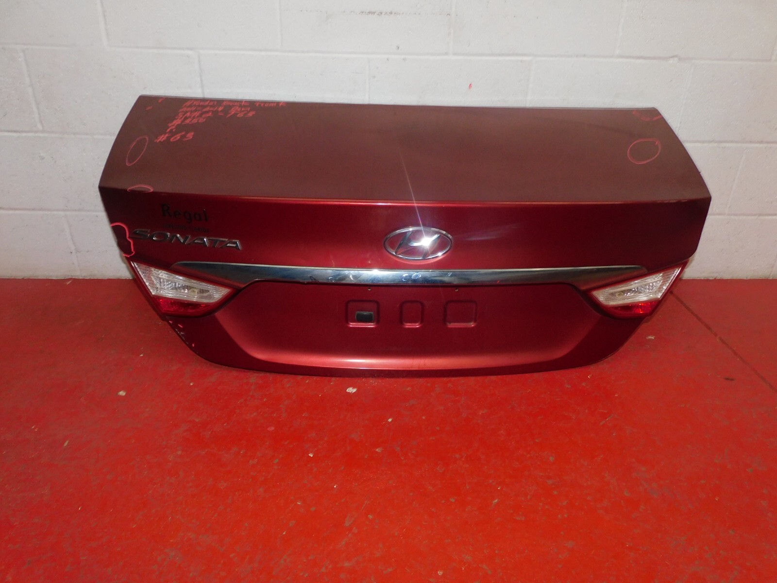 2011 2012 2013 2014 HYUNDAI SONATA TRUNK OEM | eBay
