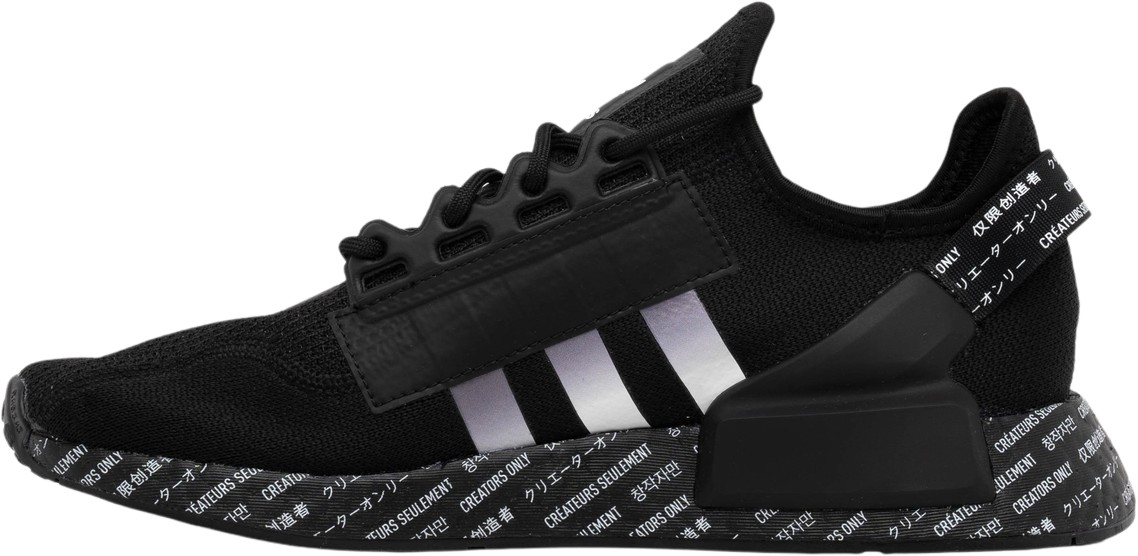 adidas NMD_R1 V2 Script - Black for Sale | Authenticity Guaranteed | eBay