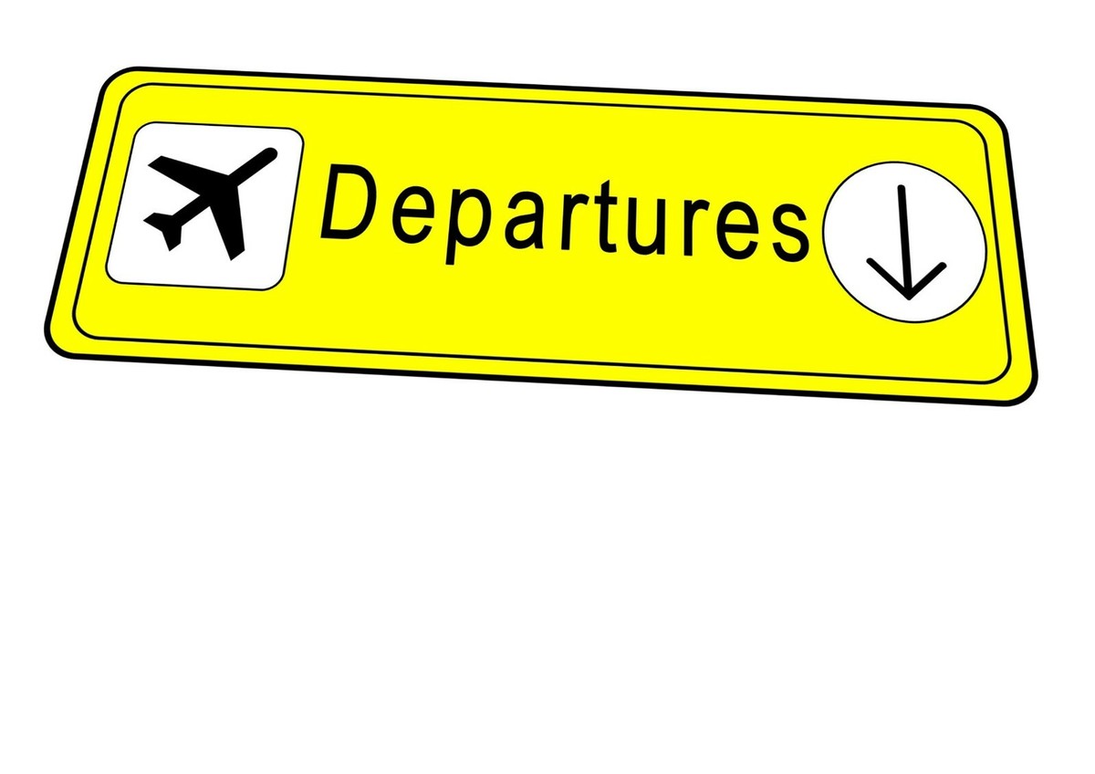 Airport Departures Sign Both Airport Arrivals And Departures LED Wall