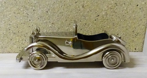 Handmade Vintage Car Figurine 31 x 11.5 x 11 cm Chrome Nickel coating ...
