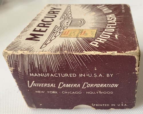 Vintage Mercury Photo Flash Unit - Universal Camera Corp | eBay