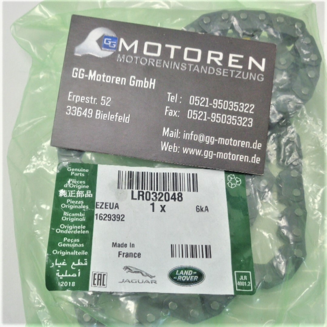 Orig. Land Rover Range Rover IV Jaguar F-Type Steuerkette LR032048 5,0 ...