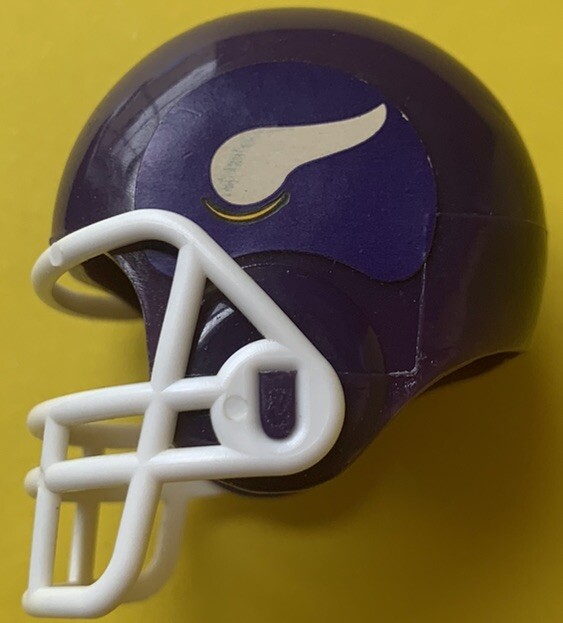 1990 Minnesota Vikings mini gumball helmet Vintage football NFL AFL ...