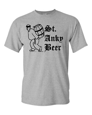 St. Anky Beer Funny T shirt Tee or hoodie, long sleeve or tank top | eBay