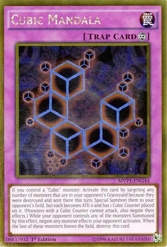 MVP1-ENG44 Cubic Mandala MVP1-ENG44 Yu-gi-oh | eBay